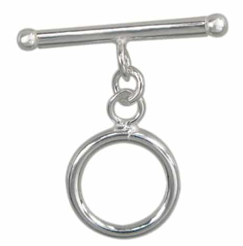 Sterling Silver toggle clasp – Stairway Studio